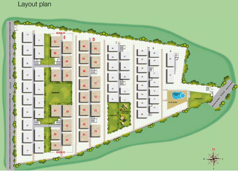paradise layout (1) - Modi Builders